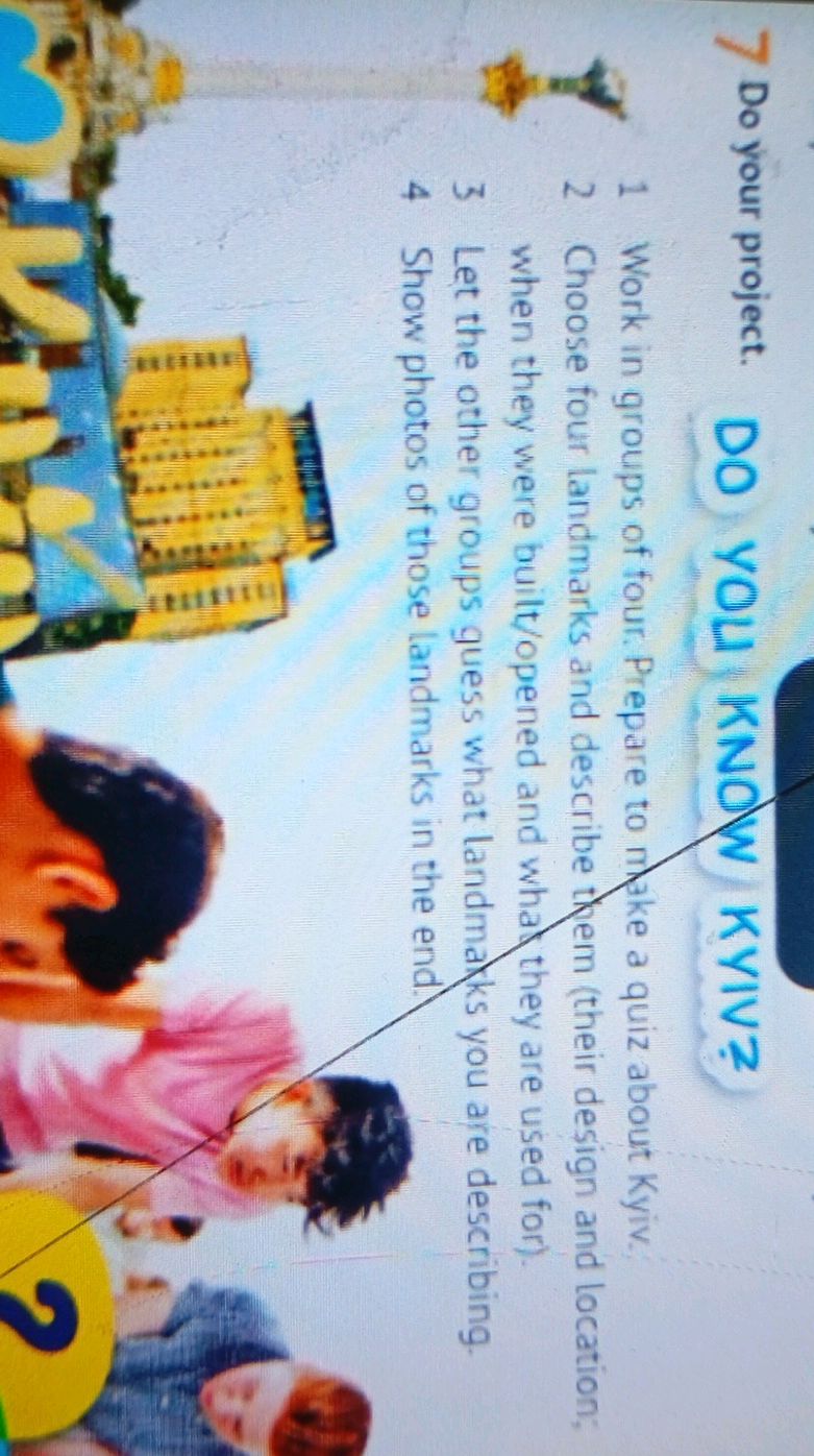 1 Work in groups of four. Prepare to make a | StudyX