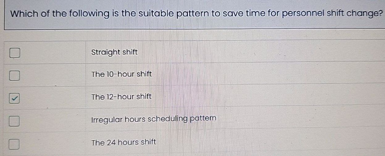 Which of the following is the suitable | StudyX