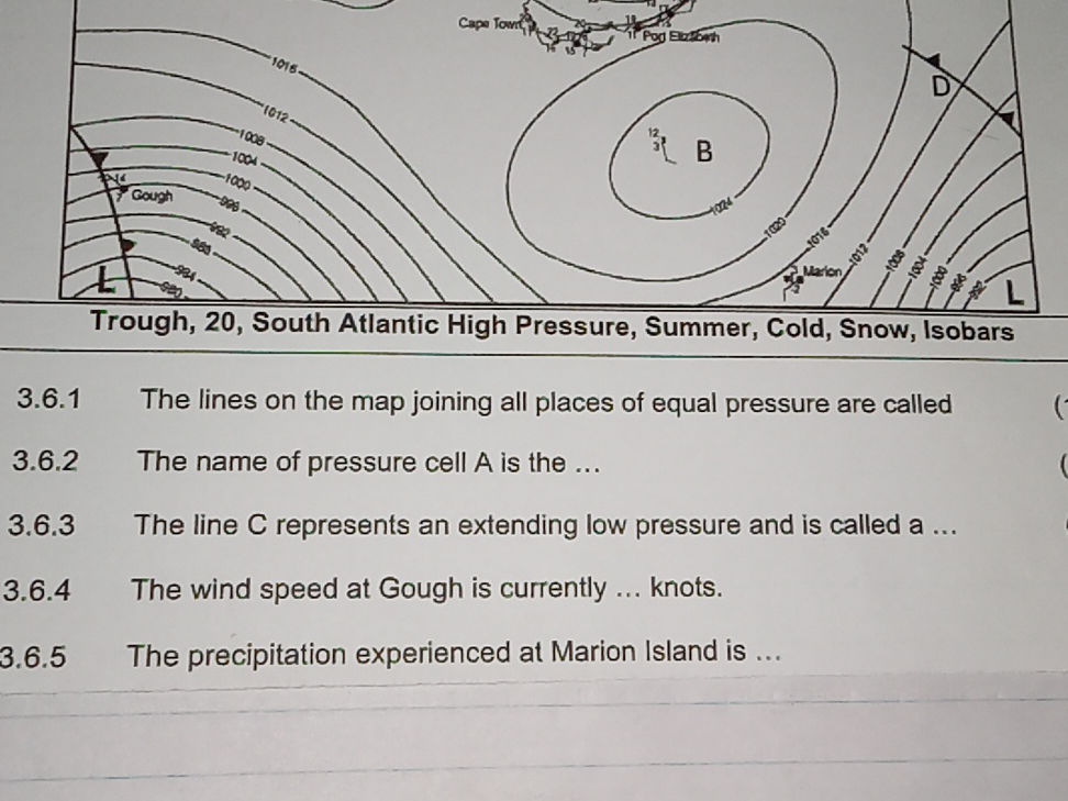 3.6.1 The lines on the map joining all | StudyX