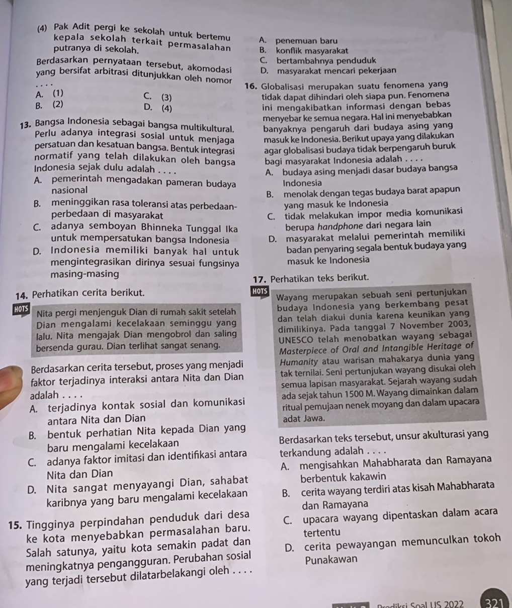 (4) Pak Adit pergi ke sekolah untuk bertemu | StudyX