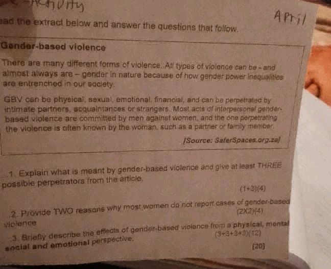 Read the extract below and answer the | StudyX