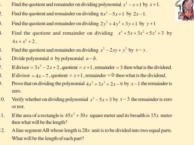 1. Find the quotient and remainder on | StudyX