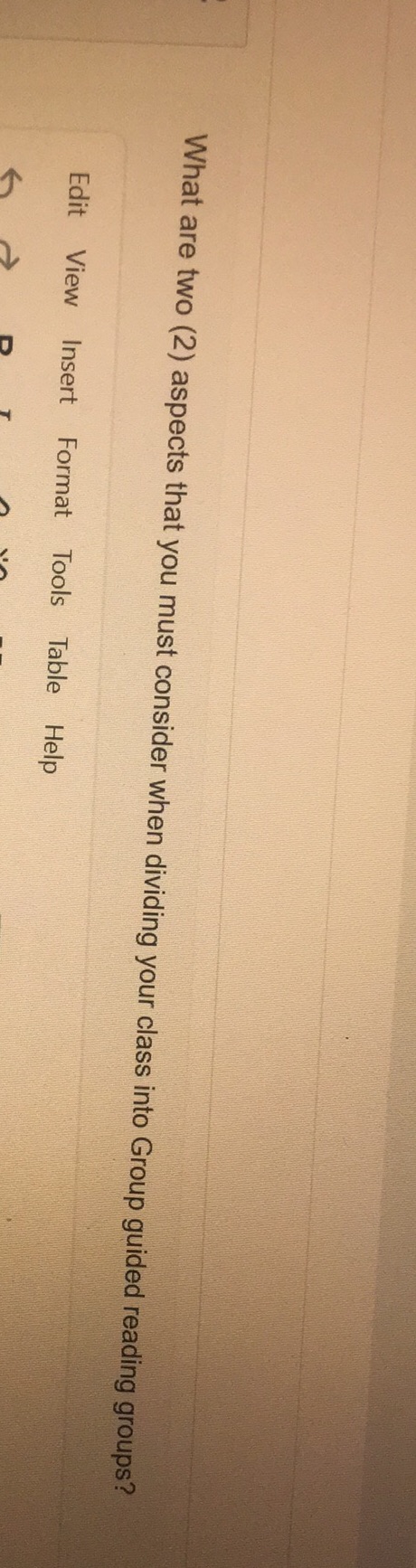 What are two (2) aspects that you must | StudyX