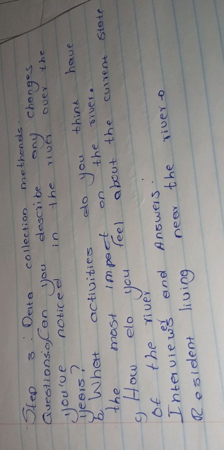 Step 3: Delta collection methods. Questions: | StudyX