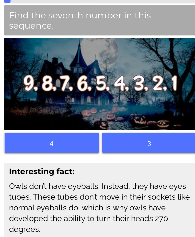 Find the seventh number in this sequence. | StudyX