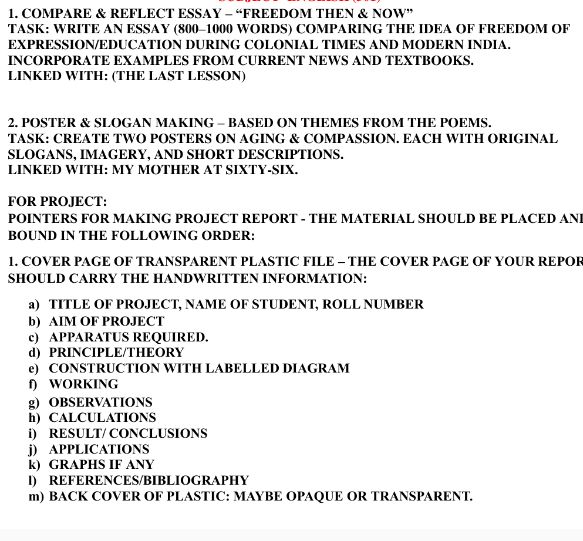 1. COMPARE REFLECT ESSAY - "FREEDOM THEN | StudyX