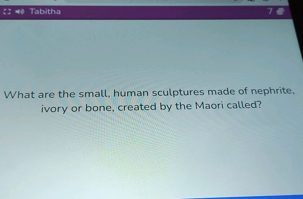 What are the small, human sculptures made of | StudyX