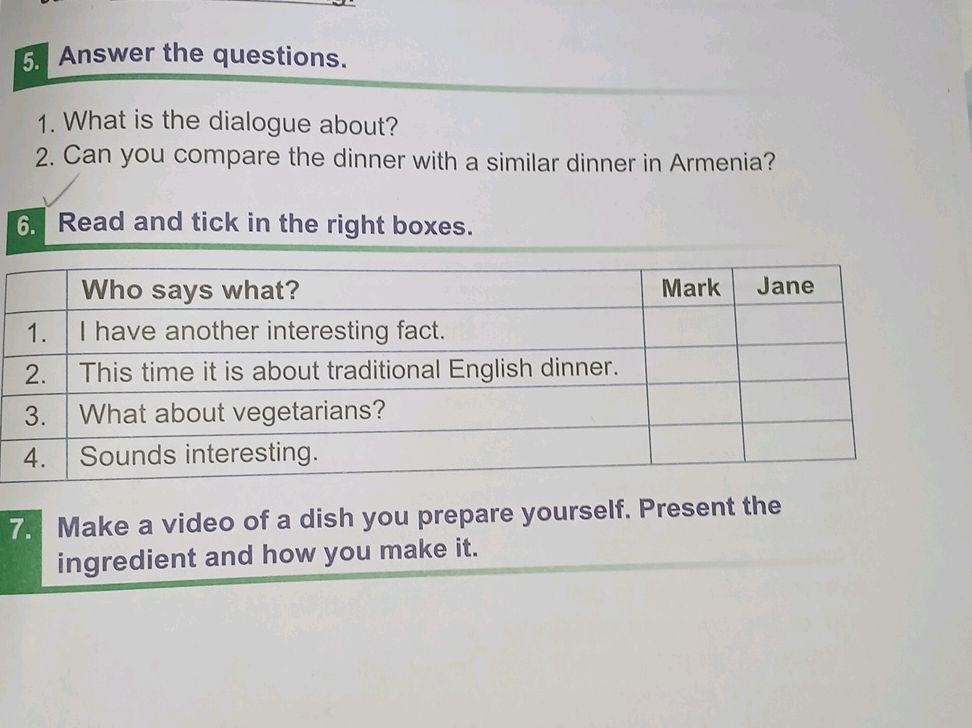 5. Answer the questions. 1. What is the | StudyX