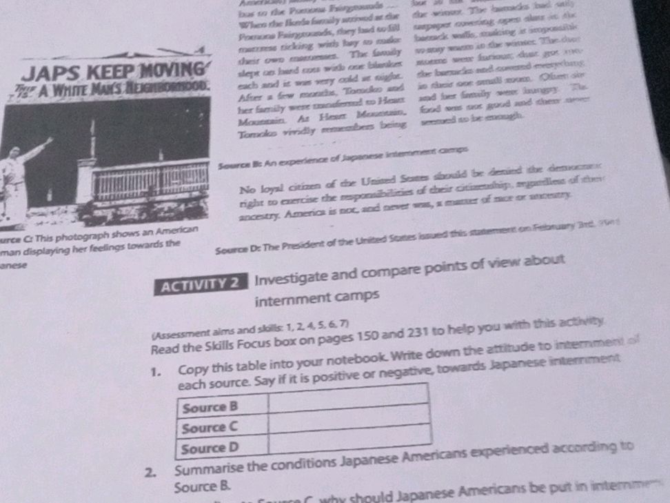 1. Copy this table into your notebook. Write | StudyX