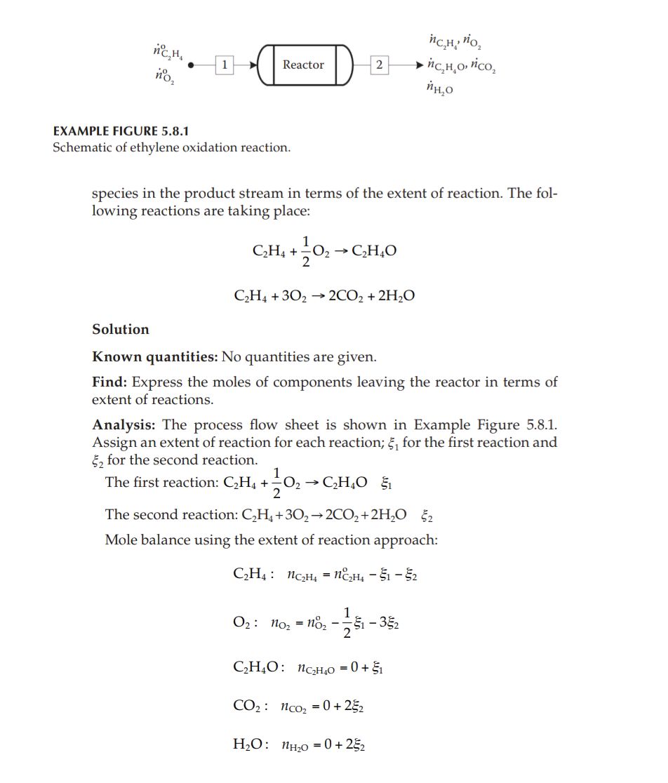 Find: Express the moles of components | StudyX