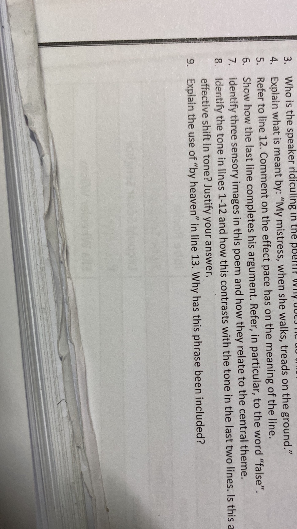 3. Who is the speaker ridiculing in the | StudyX