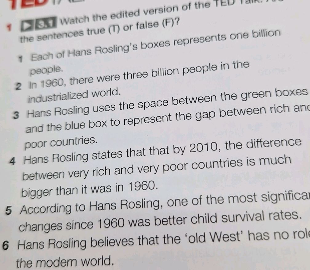 Watch the edited version of the TED Talk. | StudyX