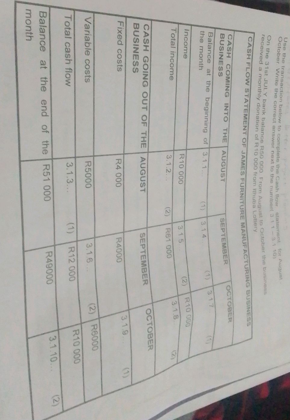 Use the transaction below to complete the | StudyX