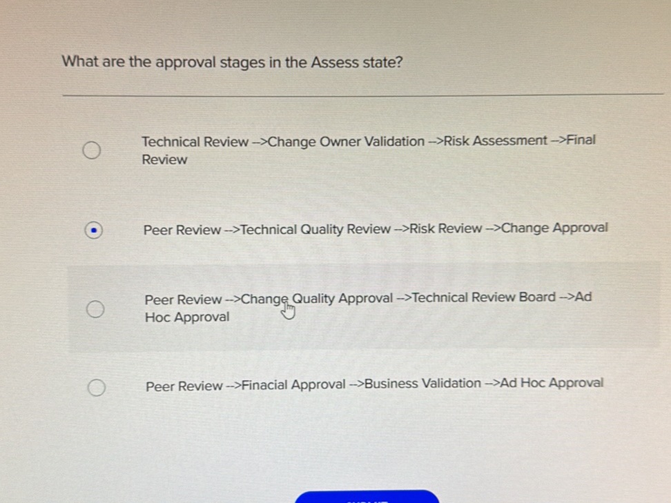 What are the approval stages in the Assess | StudyX