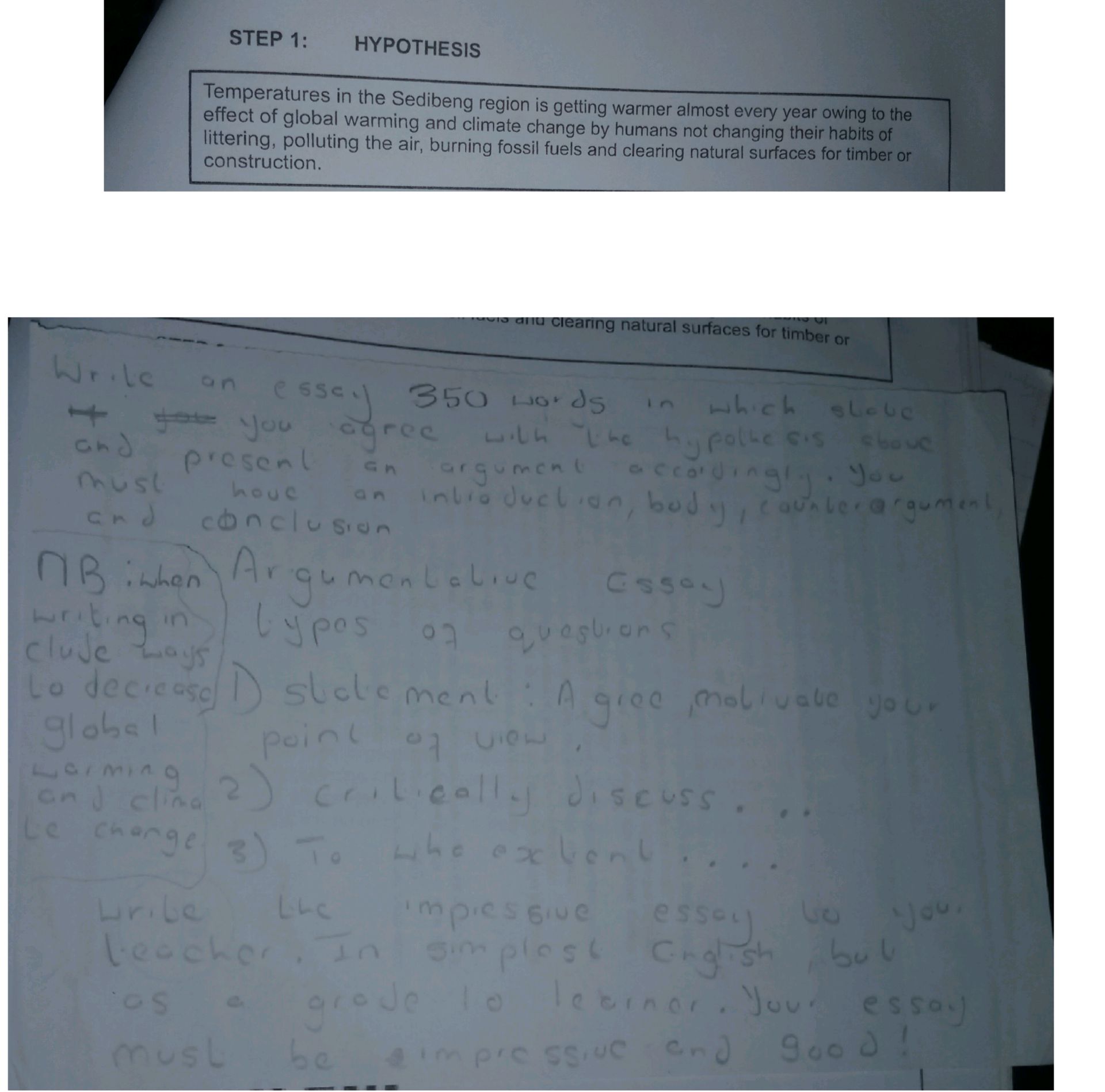 Write an essay 350 words in which you agree | StudyX