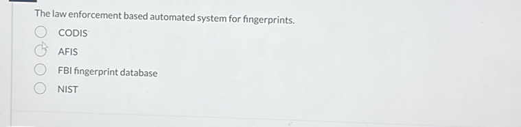 The law enforcement based automated system | StudyX