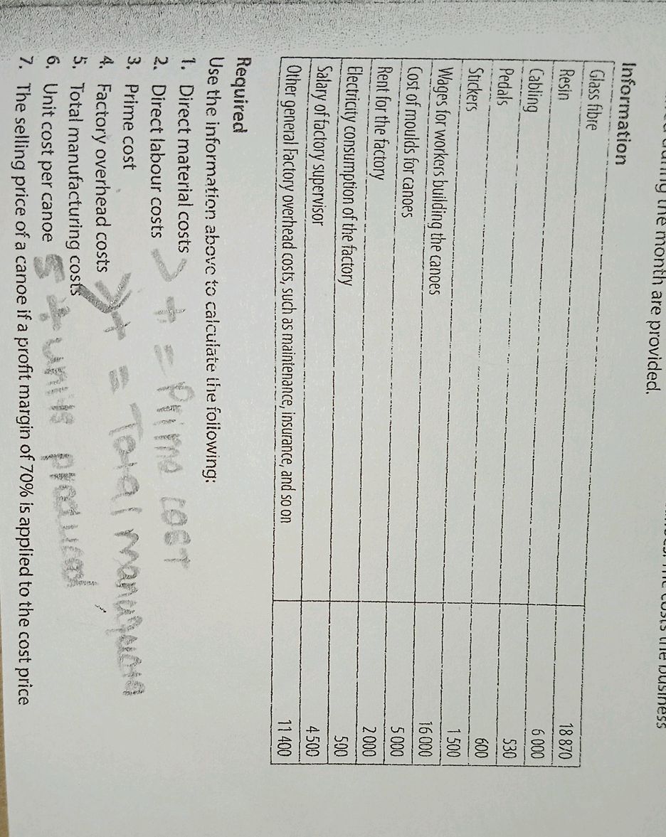 Information | Item | StudyX