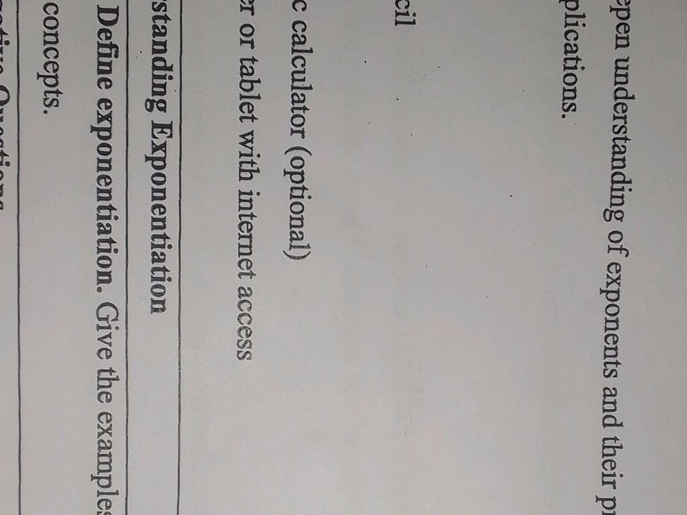 Definition and Examples of Exponentiation | StudyX