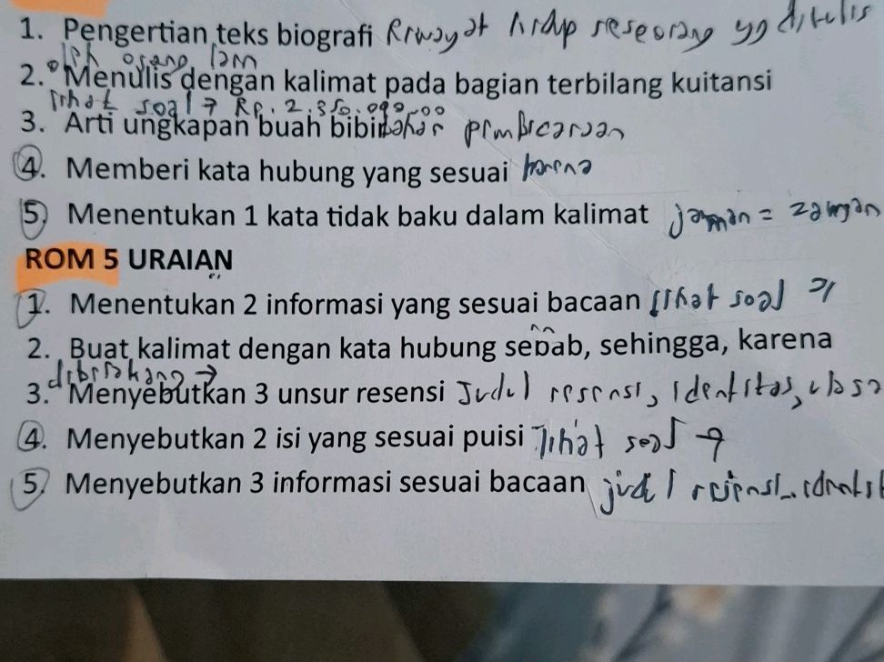 1. Pengertian teks biografi Riwayat hidup | StudyX