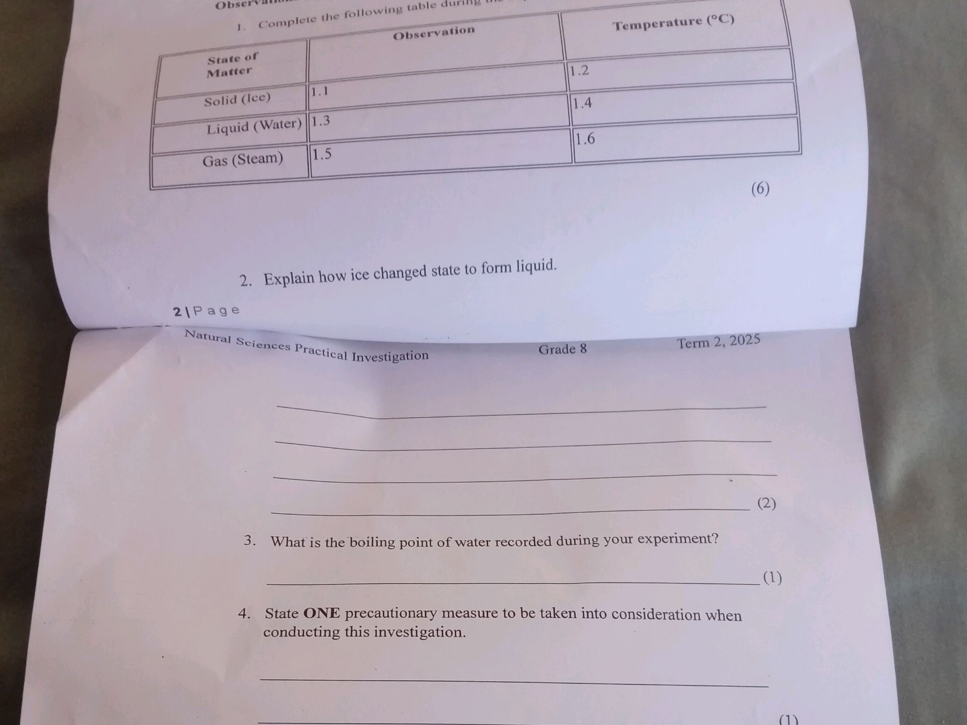 1. Complete the following table during | | StudyX