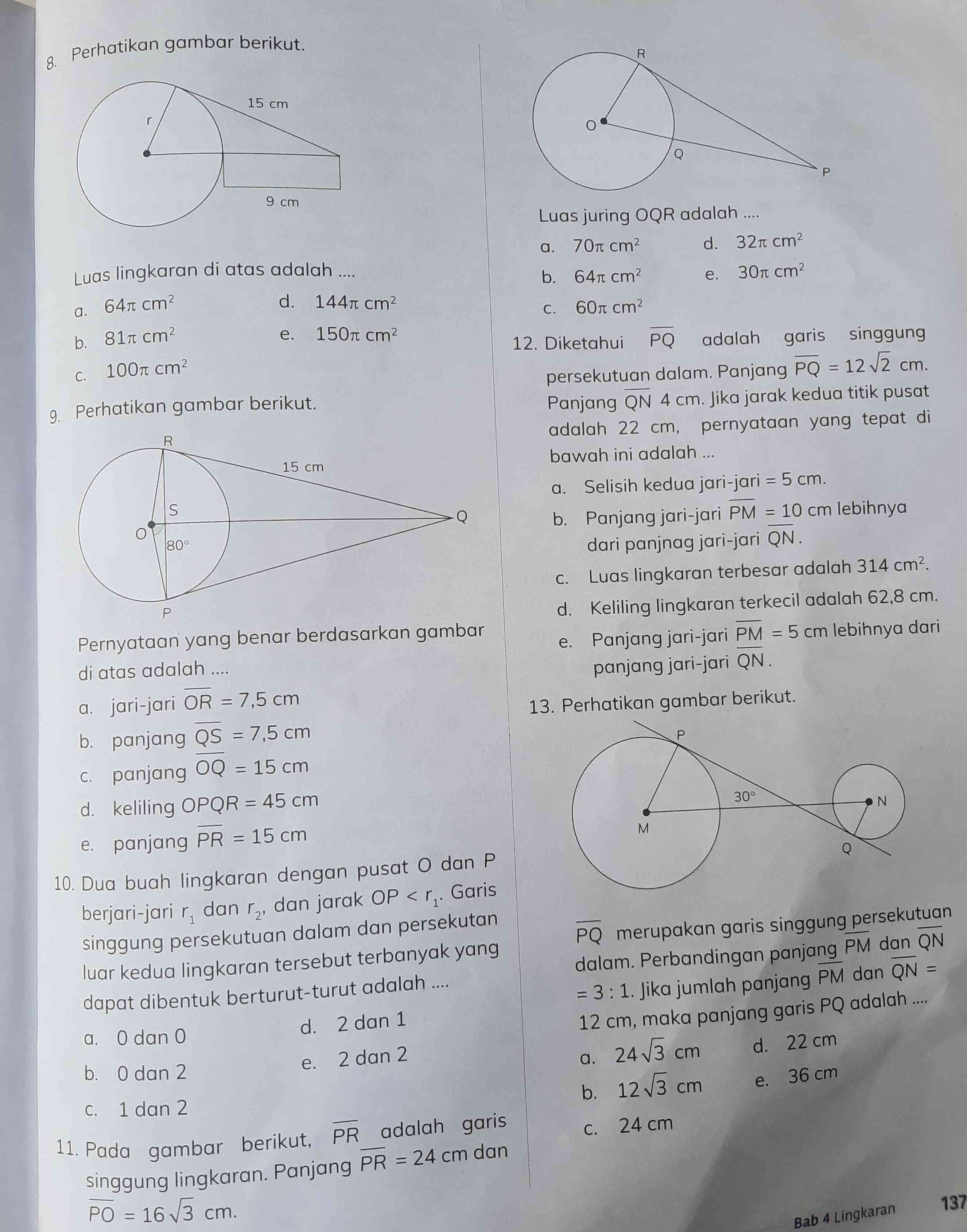8. Perhatikan gambar berikut. ``` [Diagram | StudyX