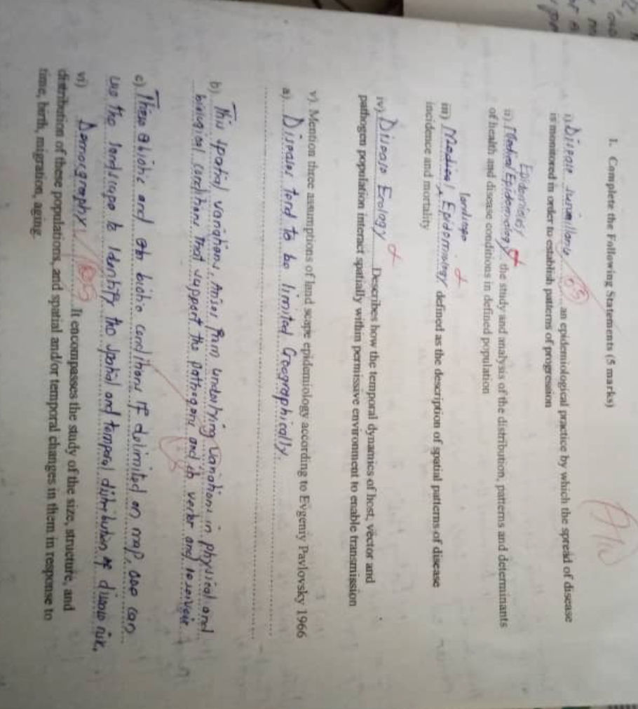 1. Complete the Following Statements (5 | StudyX