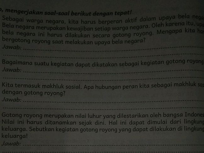 Sebagai warga negara, kita harus berperan | StudyX