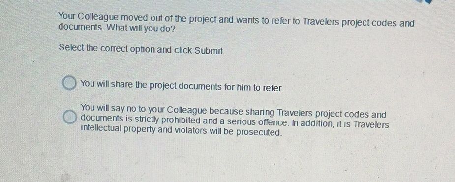 Your Colleague moved out of the project and | StudyX