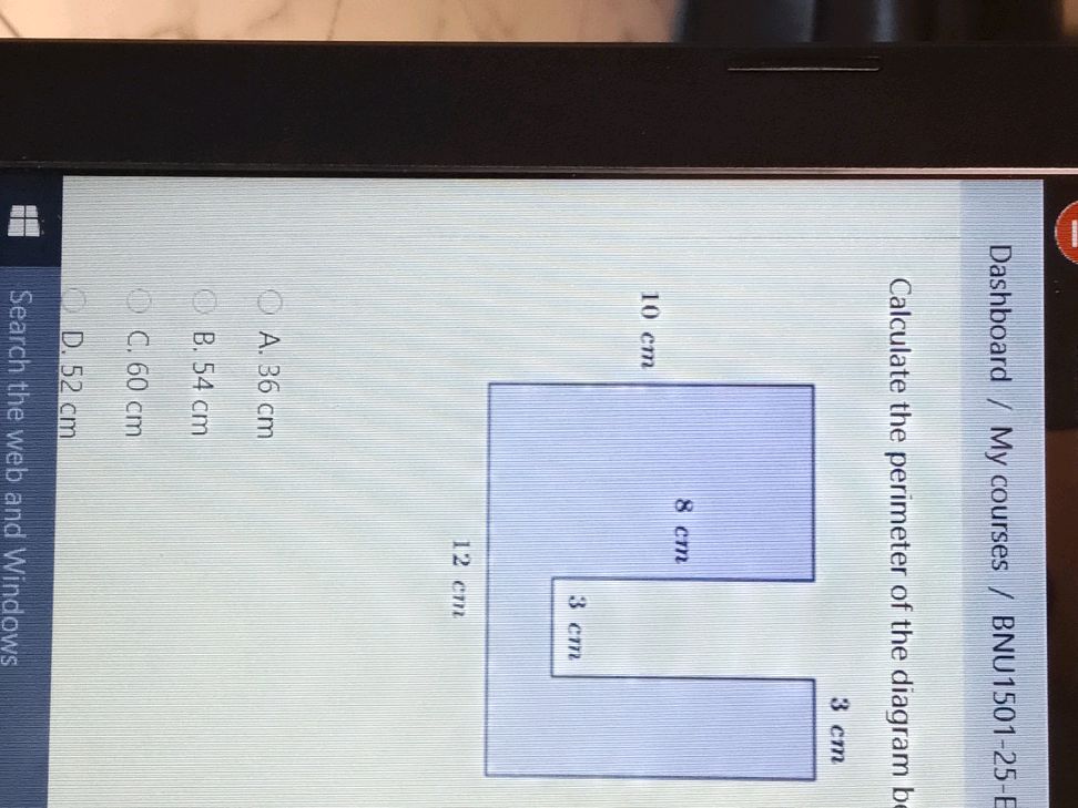 Calculate the perimeter of the diagram | StudyX