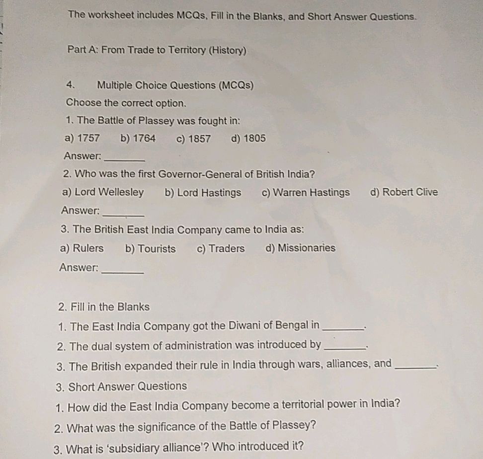 4. Multiple Choice Questions (MCQs) Choose | StudyX