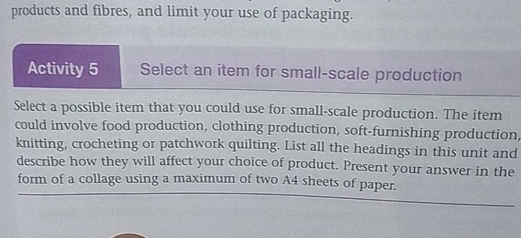Select a possible item that you could use | StudyX