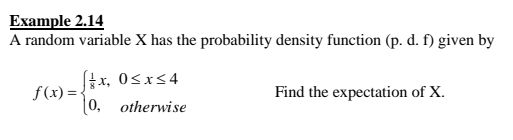 A random variable X has the probability | StudyX