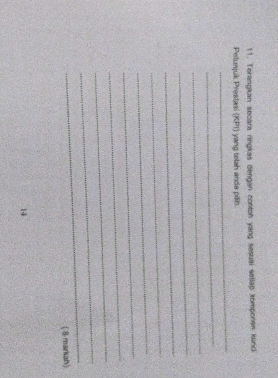 11. Terangkan secara ringkas dengan contoh | StudyX