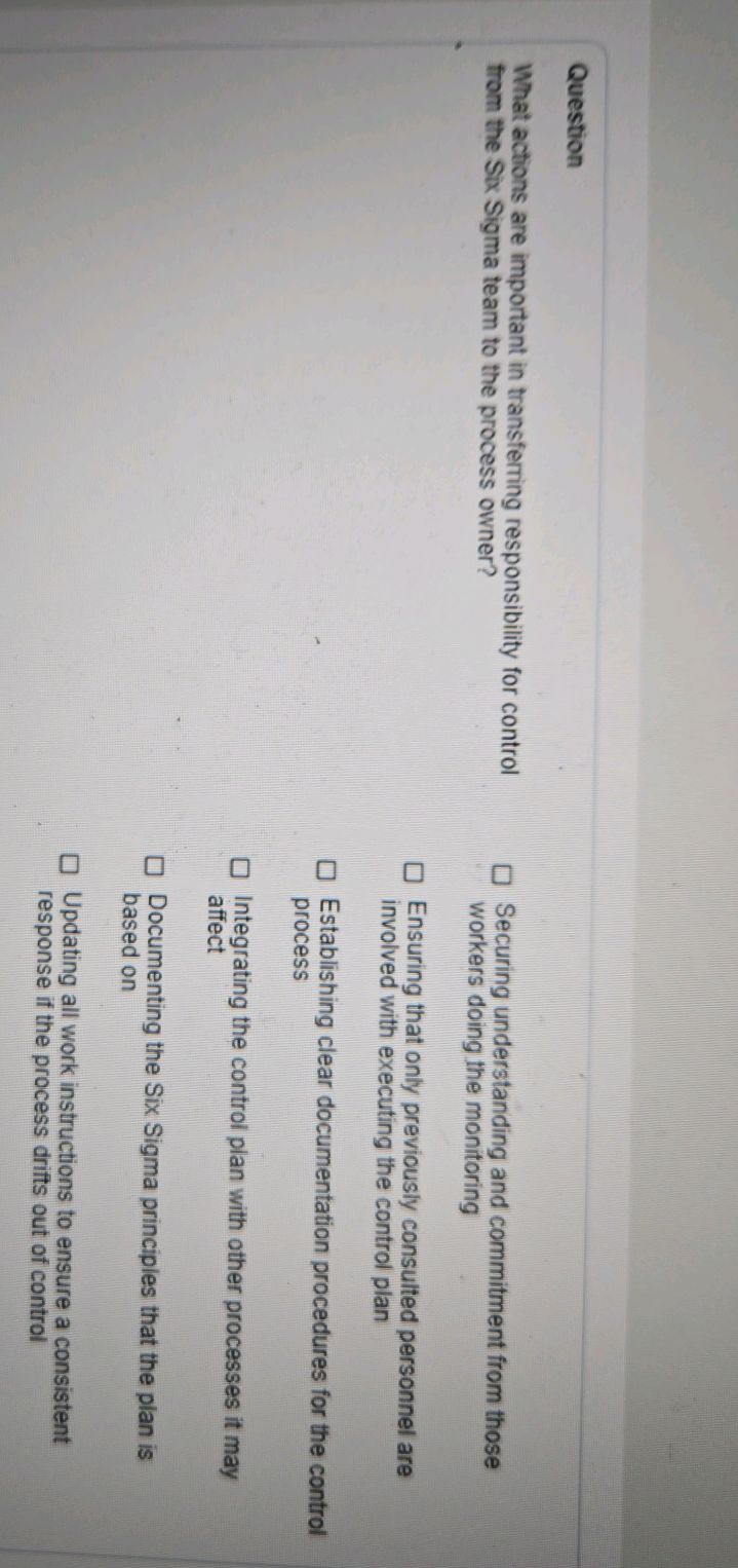 What actions are important in transferring | StudyX