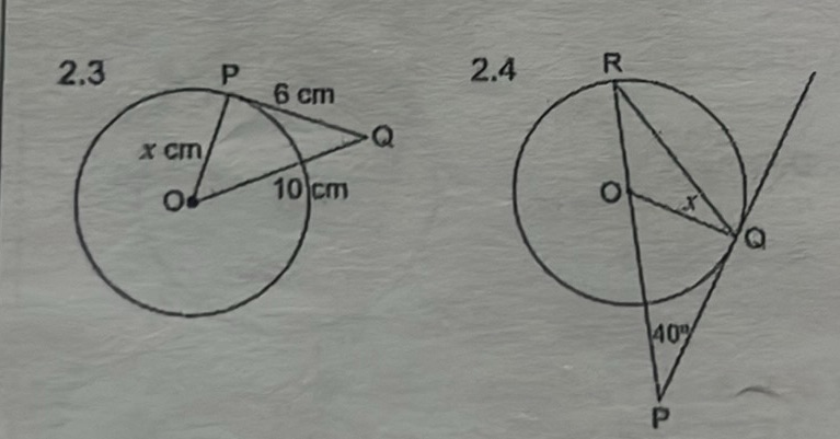 2. 3 2. 4 (Diagrams of circles with | StudyX