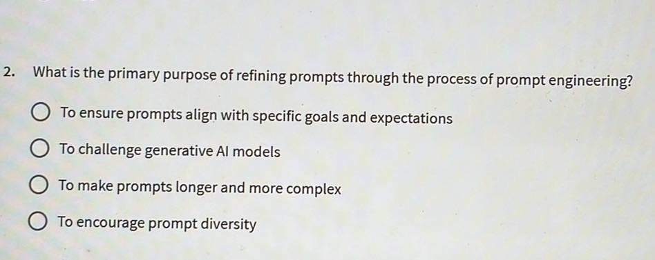 2. What is the primary purpose of refining | StudyX