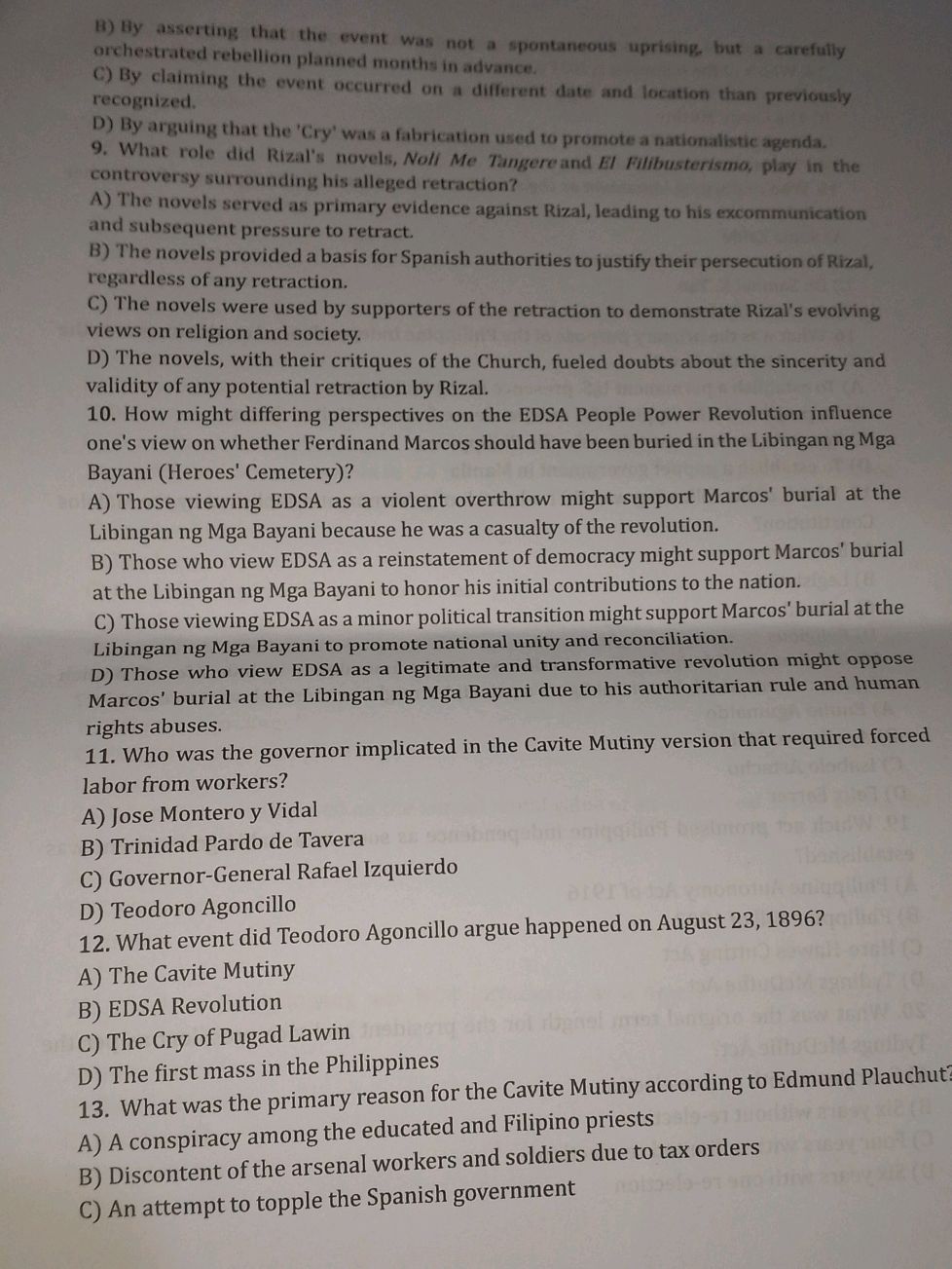 B) By asserting that the event was not a | StudyX