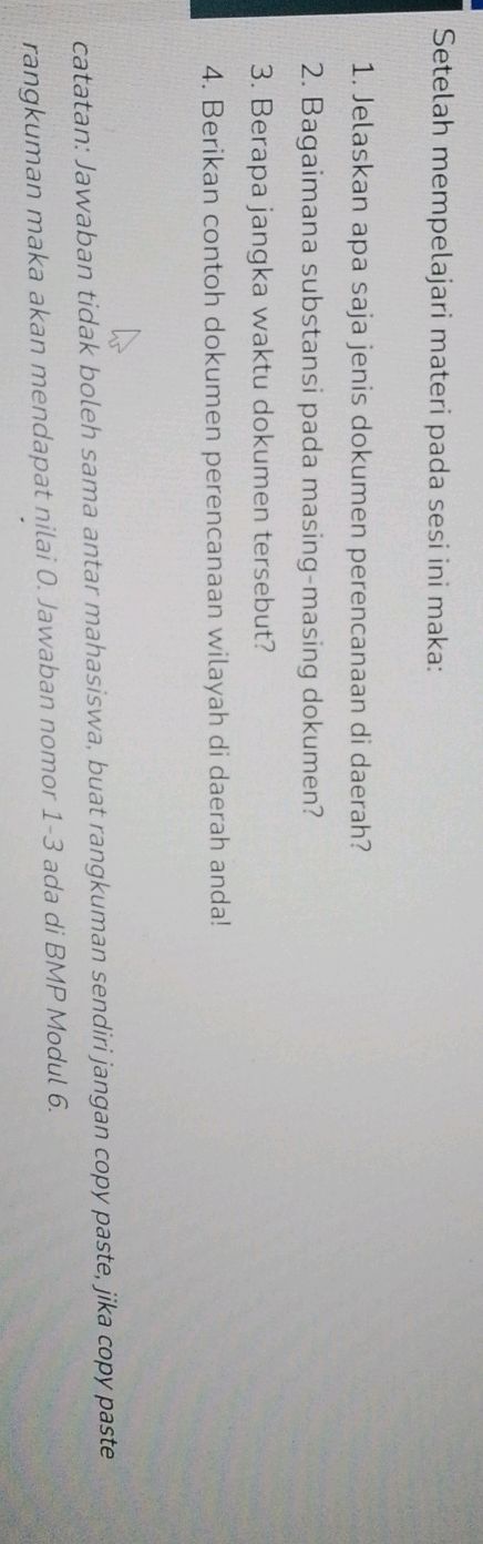 Setelah mempelajari materi pada sesi ini | StudyX