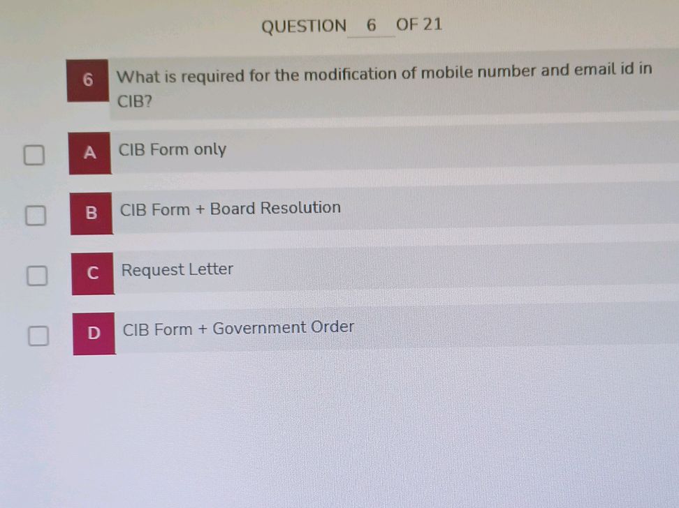 What is required for the modification of | StudyX