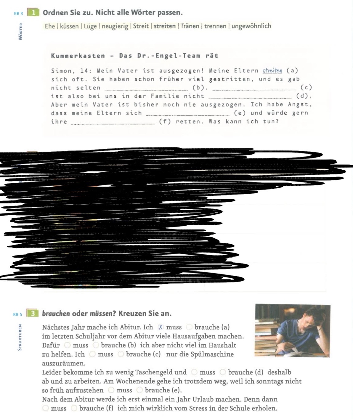 1 Ordnen Sie zu. Nicht alle Wörter passen. | StudyX