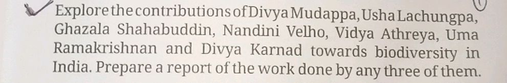Explore the contributions of Divya Mudappa, | StudyX