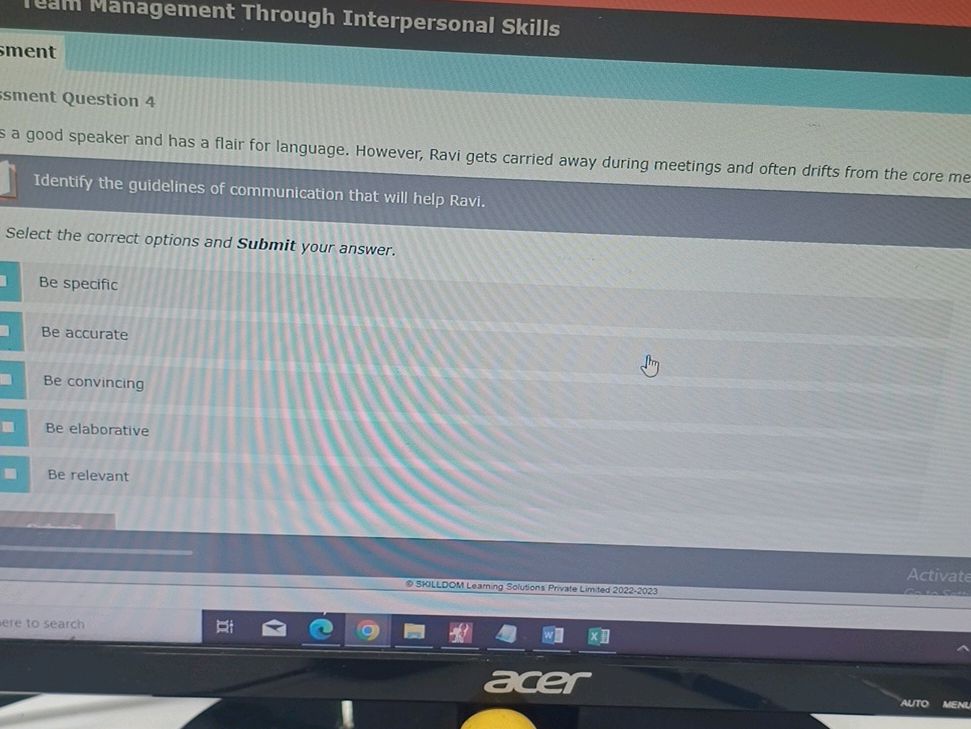 Identify the guidelines of communication | StudyX