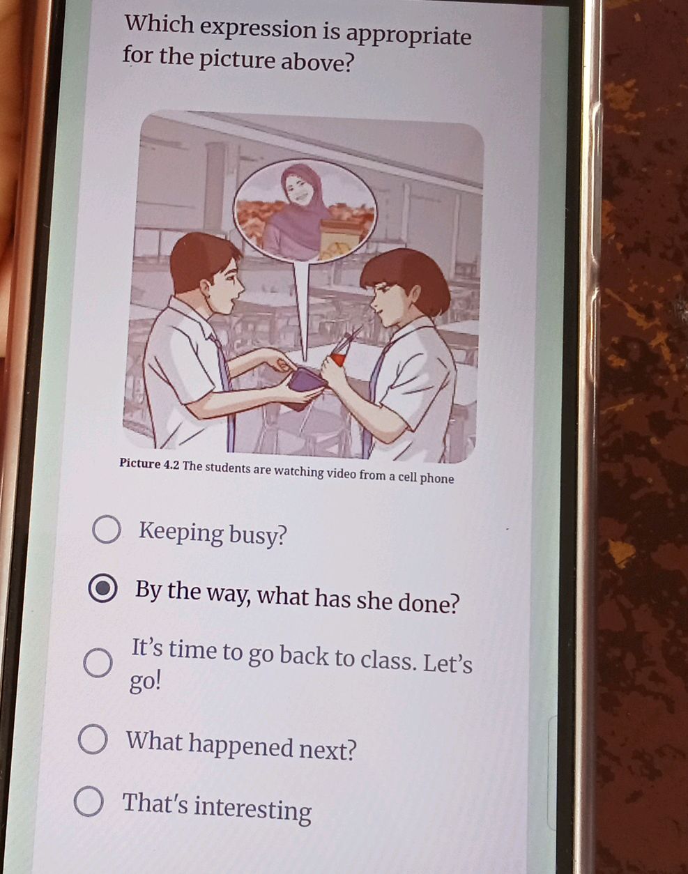 Which expression is appropriate for the | StudyX