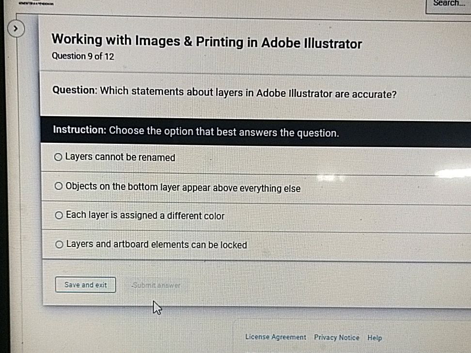 Question: Which statements about layers in | StudyX