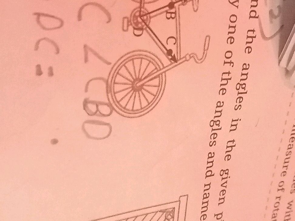 Find the angles in the given picture and | StudyX