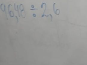 Dividing Decimals: 96.48 ÷ 2.6 | StudyX
