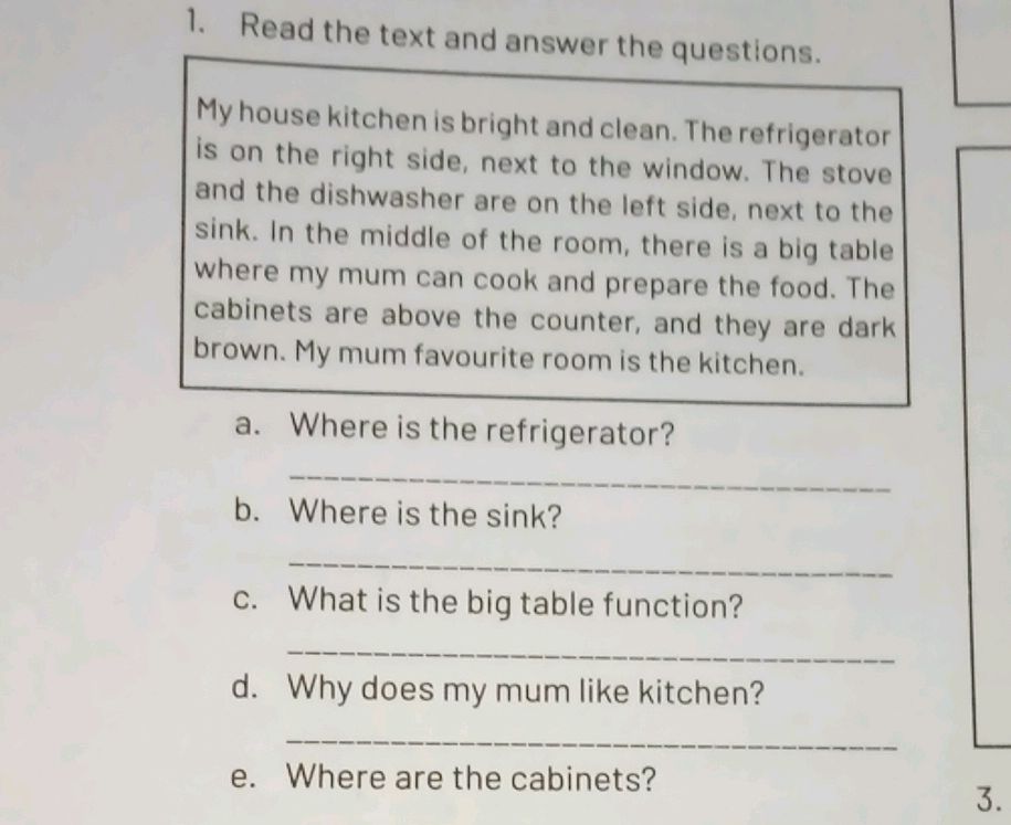 1. Read the text and answer the questions. | StudyX