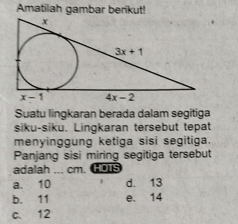 Perhatikan gambar berikut! ``` x | StudyX