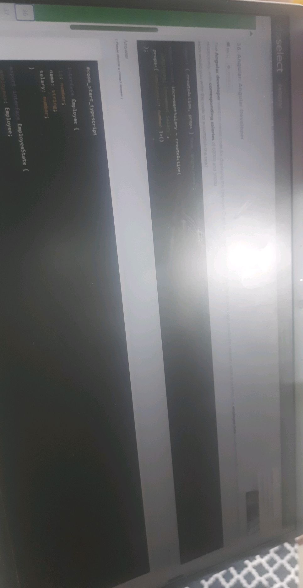 36. Angular: Angular Developer The Angular | StudyX