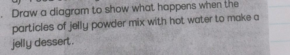 Draw a diagram to show what happens when the | StudyX